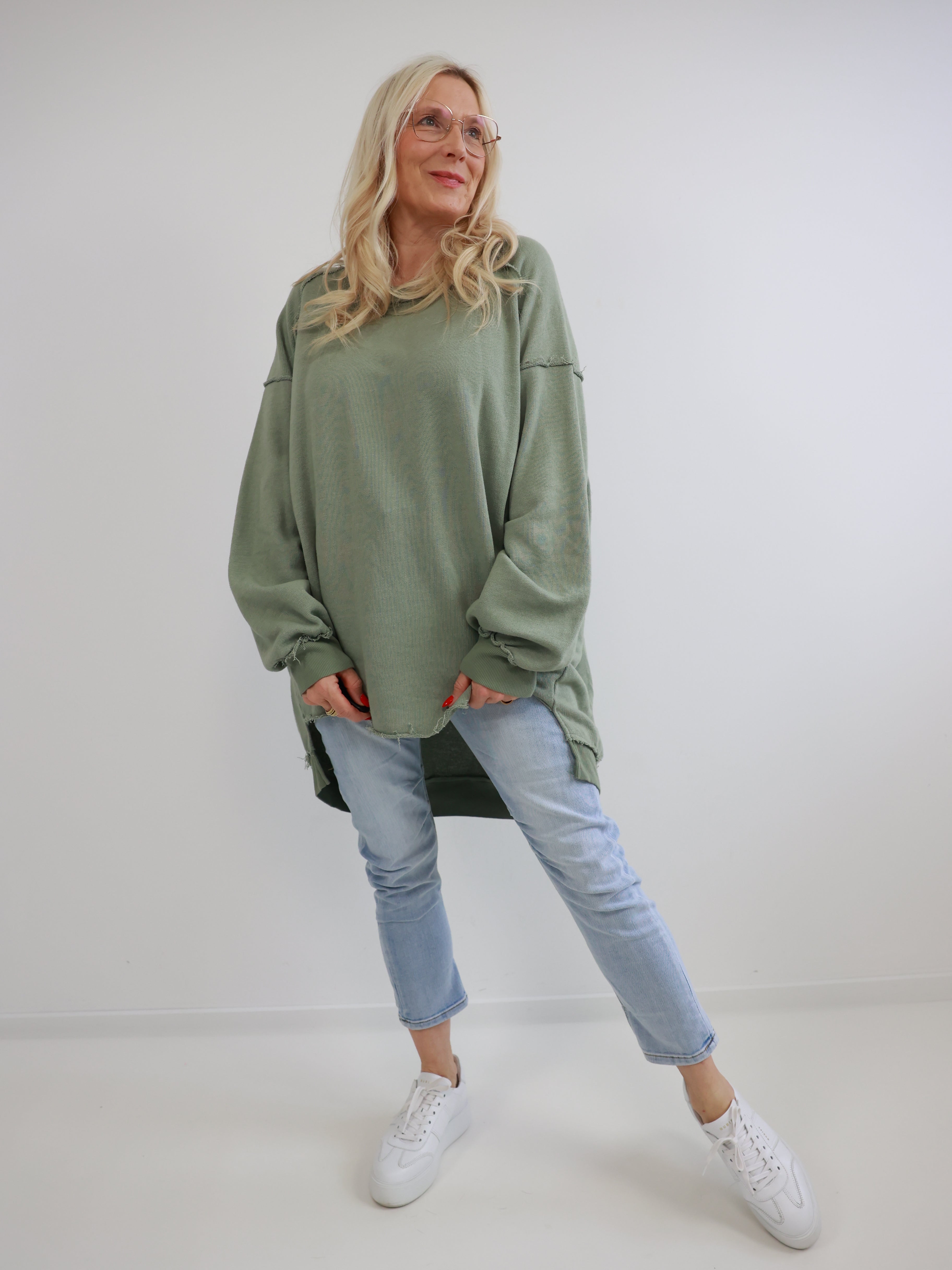 CARLY Oversize Sweater - verschiedene Farben – Silberstern